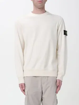 Stone Island Crew Neck Sweatshirt - Ivory