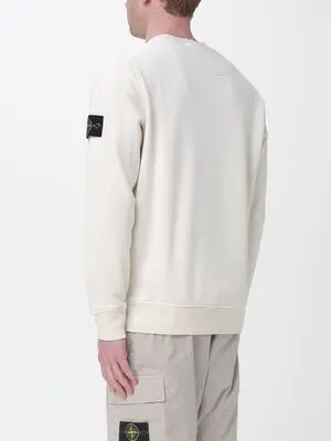 Stone Island Crew Neck Sweatshirt - Ivory