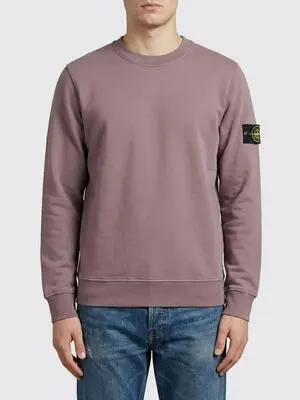 Stone Island Crew Neck Sweatshirt - Violet