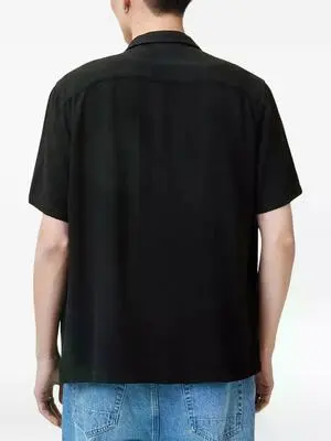 ALLSAINTS Hudson Camp-collar Short-sleeve Shirt