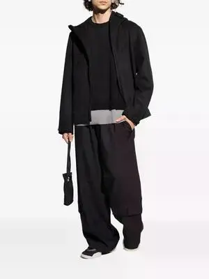 Y3 Hooded Zip-front Jacket