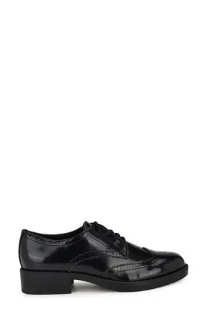 Nine West Studey Brogue Derby - Black