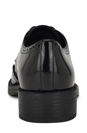 Nine West Studey Brogue Derby - Black