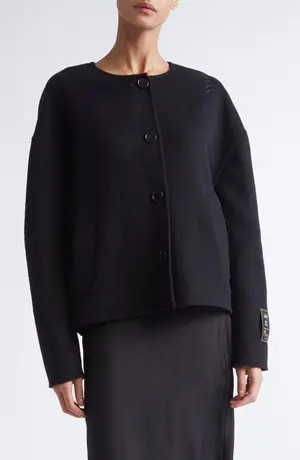 Marni Double Face Virgin Wool & Cashmere Jacket