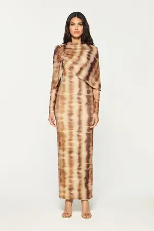 DASKA Capella Maxi Dress - Tie Dye Print