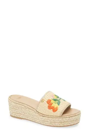 Valentino Garavani Bribi Platform Espadrille Slides