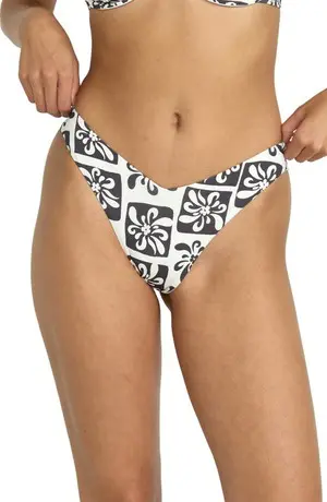 BILLABONG Printed High-cut Bikini Bottom