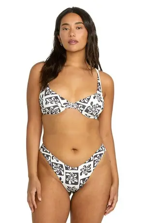 BILLABONG Printed High-cut Bikini Bottom