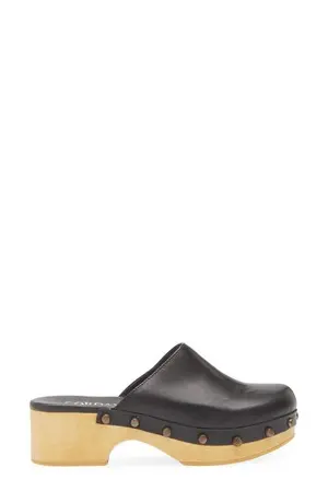 Cordani Wilka Platform Mule - Black Leather