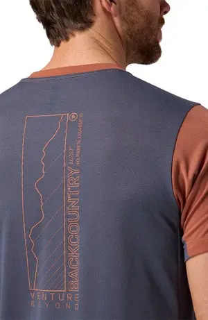 BACKCOUNTRY Slickrock Drirelease Tech T-shirt - Sierra/turbulence