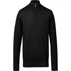 CHARLES TYRWHITT Merino Wool Zip Neck Sweater
