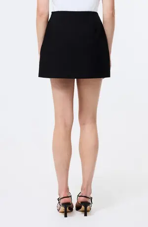 French Connection Azra Stretch Twill Miniskirt