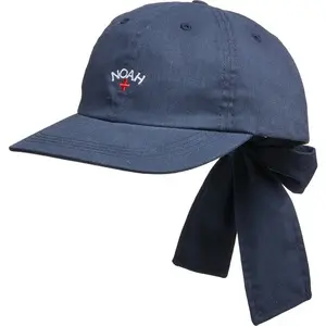 NOAH Logo Embroidered Baseball Cap - Navy