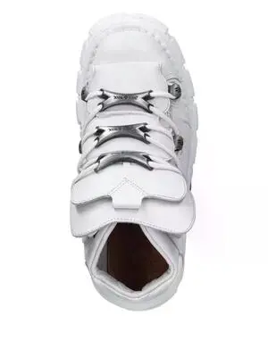 NEW ROCK M-106-s53 Platform Lace-up Trainers