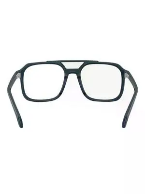 Moncler Double-bridge Square Glasses