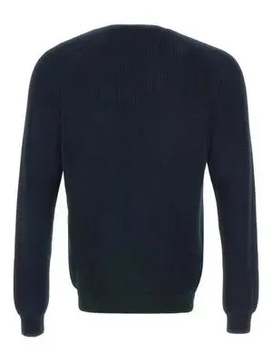 DIKTAT Ribbed Raglan-sleeves Sweater