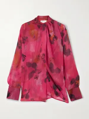 Victoria Beckham Printed Blouses