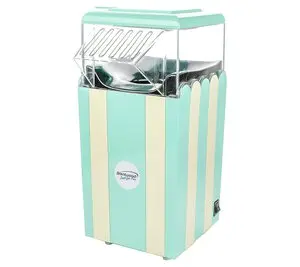 BRENTWOOD Classic Striped 8-cup Hot Air Popcorn Maker - One-color