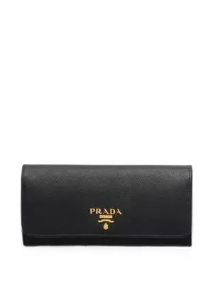 Prada Large Saffiano Leather Wallet