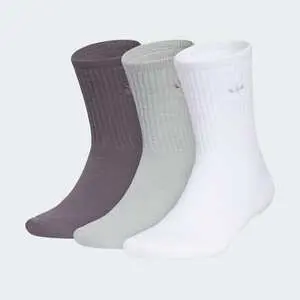 Adidas Originals Comfort 3-pack Crew Socks - Grey Strata