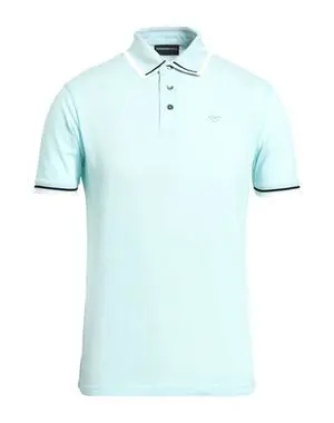 Emporio Armani Color Blocked Polos For Men
