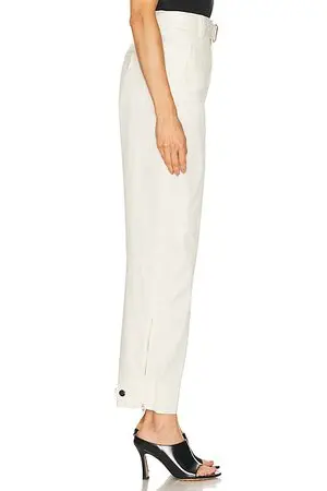 Bottega Veneta Belted Trouser - Frosting