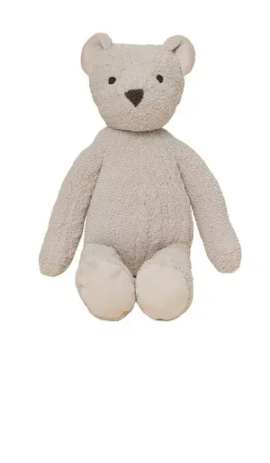 Barefoot Dreams Cozychic Heirloom Bear Buddie In Taupe - Stone