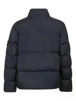 Stone Island Logo-patch Puffer Jacket - Blue
