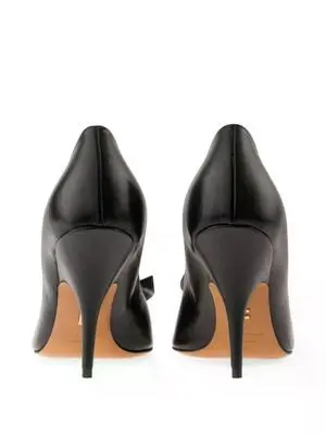 FERRAGAMO 70mm Bow Pointed Pumps