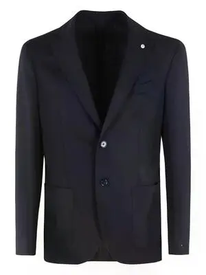 L.B.M. Notched-lapel Wool Jacket