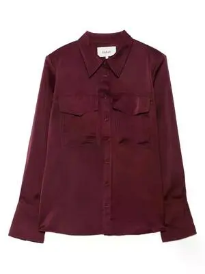 Ba&sh Double-pocket Satin Shirt