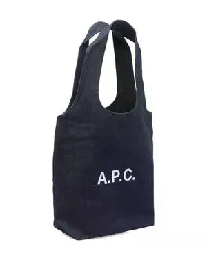 A.p.c. Ninon Medium Denim Tote Bag