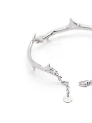 SHAUN LEANE Rose Thorn Linked Bracelet - Silver