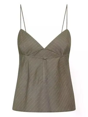ST. AGNI Pinstripe Cami Top