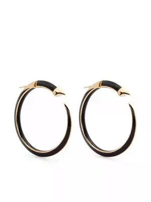 SHAUN LEANE Sabre Solis Hoop Earrings - Gold