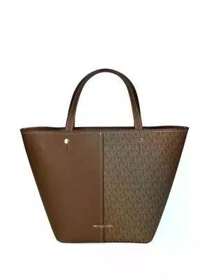 Michael Kors Monogram Paneled Tote