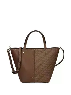 Michael Kors Monogram Paneled Tote