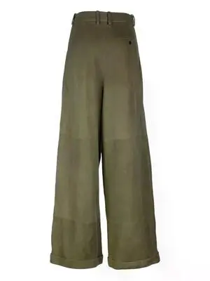 Loewe Suede-paneled Culottes