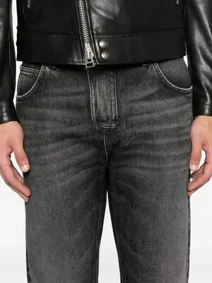 Balmain Logo-patch Jeans