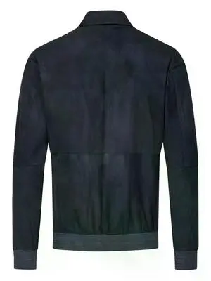 FRANZESE COLLECTION Leather Jacket With Double-slider Zip