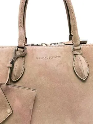Ermanno Scervino Zip-fastening Suede Tote