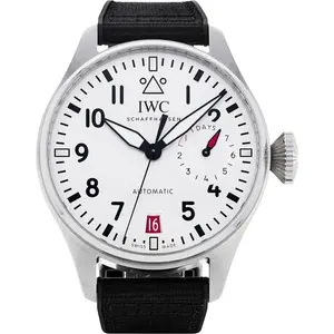 WATCHFINDER & CO. Iwc Big Pilot's Automatic Strap Watch - Silver