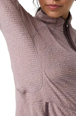 BACKCOUNTRY Highliner Primaloft Air-perm Fleece 1/4-zip - Bark