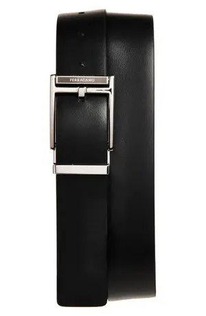 FERRAGAMO Sheepskin Leather Belt