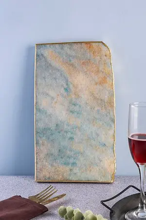 GAURI KOHLI Dazzle Cheese Board - Aventurine