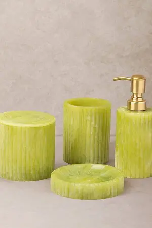 GAURI KOHLI Porto Bath Accessories - Mantis Green