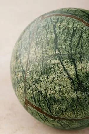 GAURI KOHLI Forest Decorative Sphere Object - Moss Green