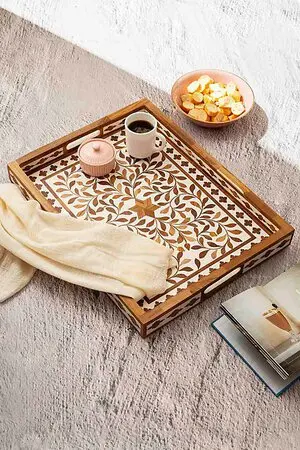 GAURI KOHLI Jodhpur Rectangle Tray