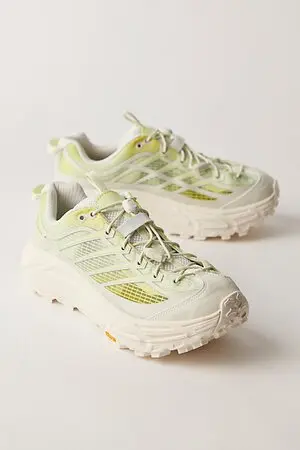 HOKA® Hoka Mafate Three2 Grid Sneakers - Truffle Salt/sour Lemon