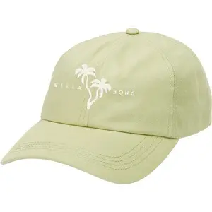 BILLABONG Embroidered Cotton Twill Baseball Cap Cobblestone